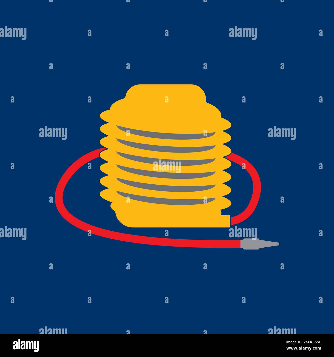 balloon pump icon vector illustration design Stock Vector Image & Art ...