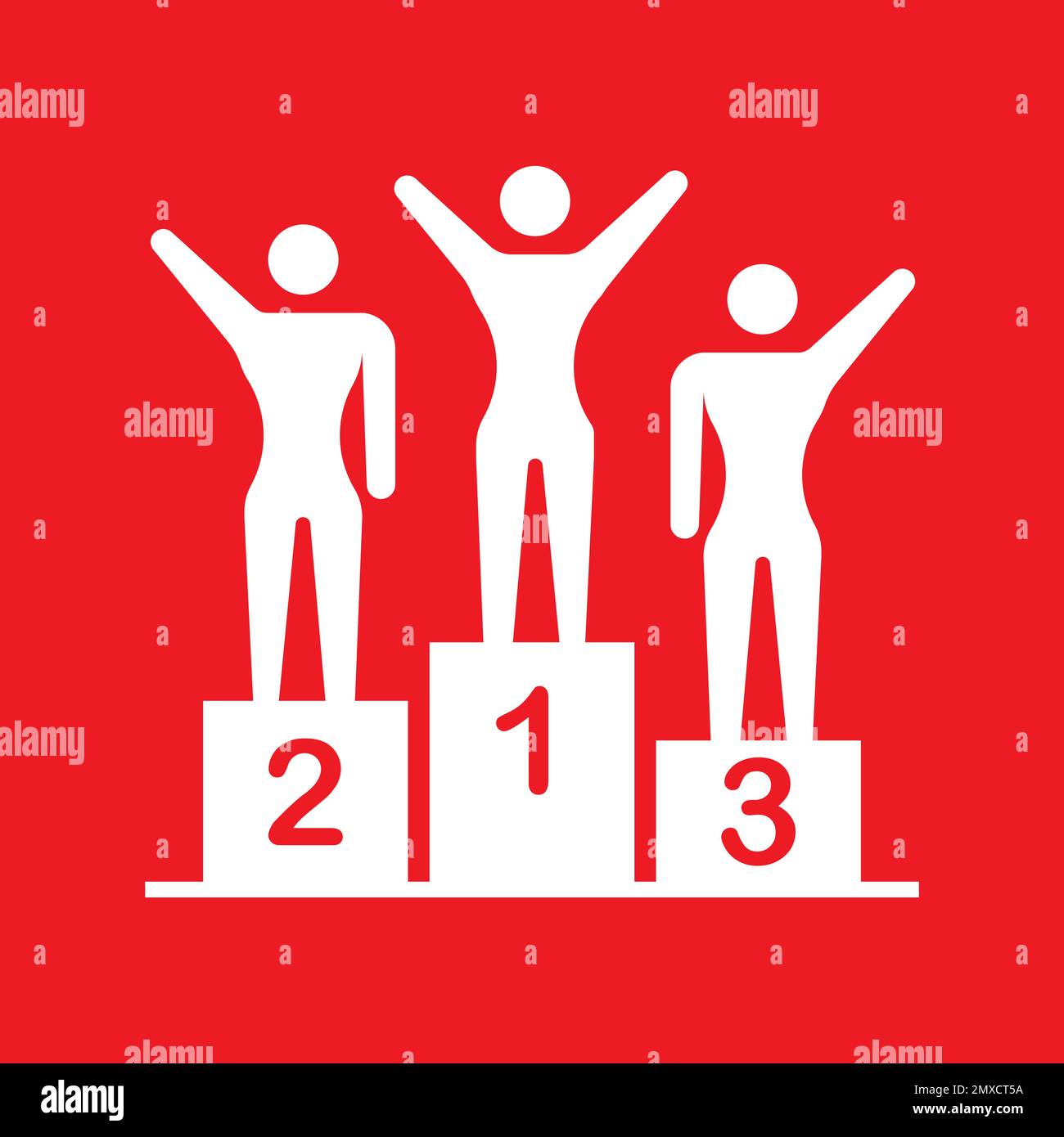 podium icon Vector Illustration logo design Stock Vector Image & Art ...