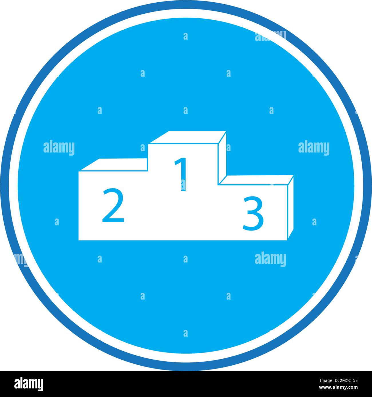 podium icon Vector Illustration logo design Stock Vector Image & Art ...