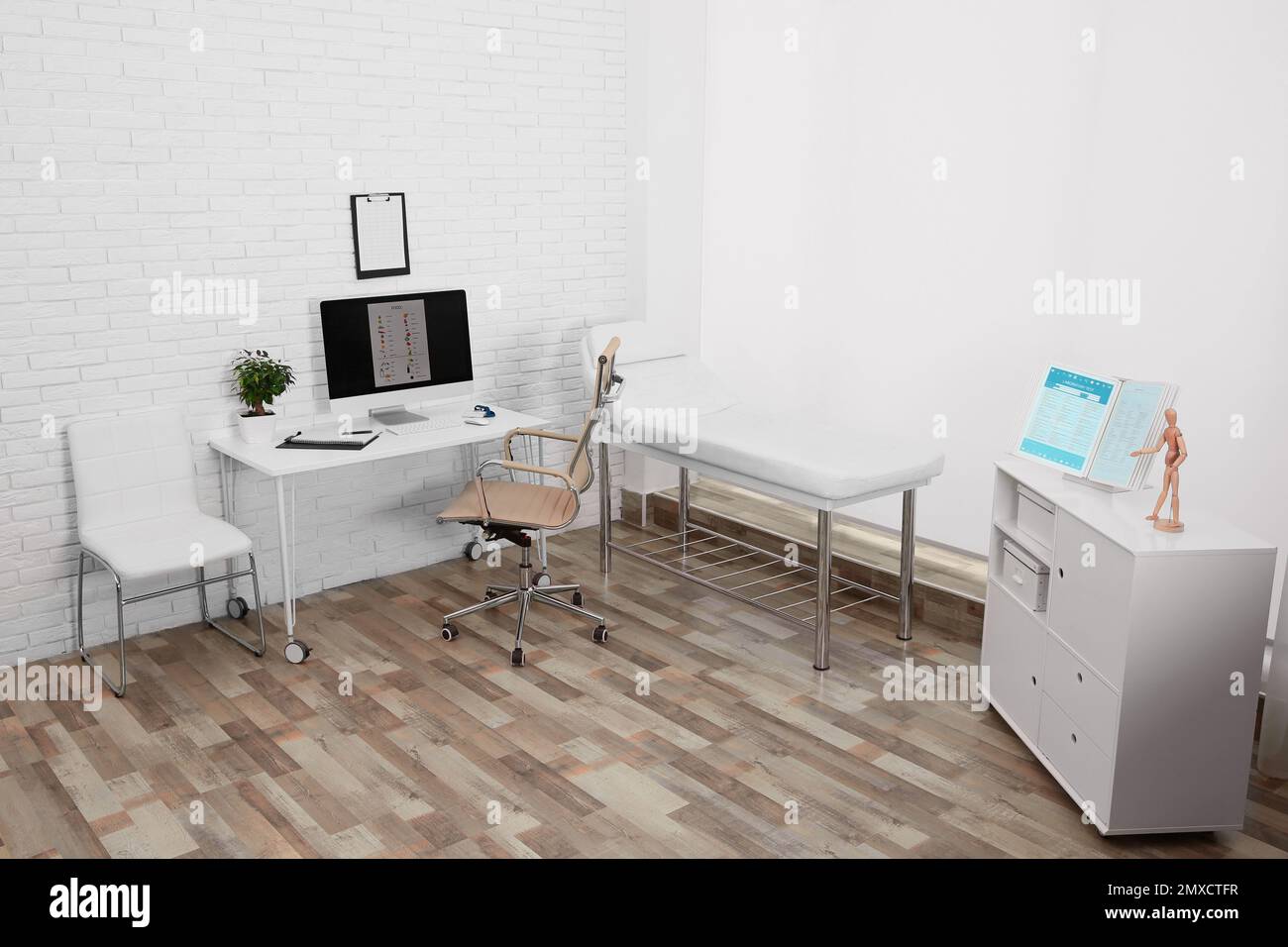 Interior of modern medical office. Doctor's workplace Stock Photo - Alamy