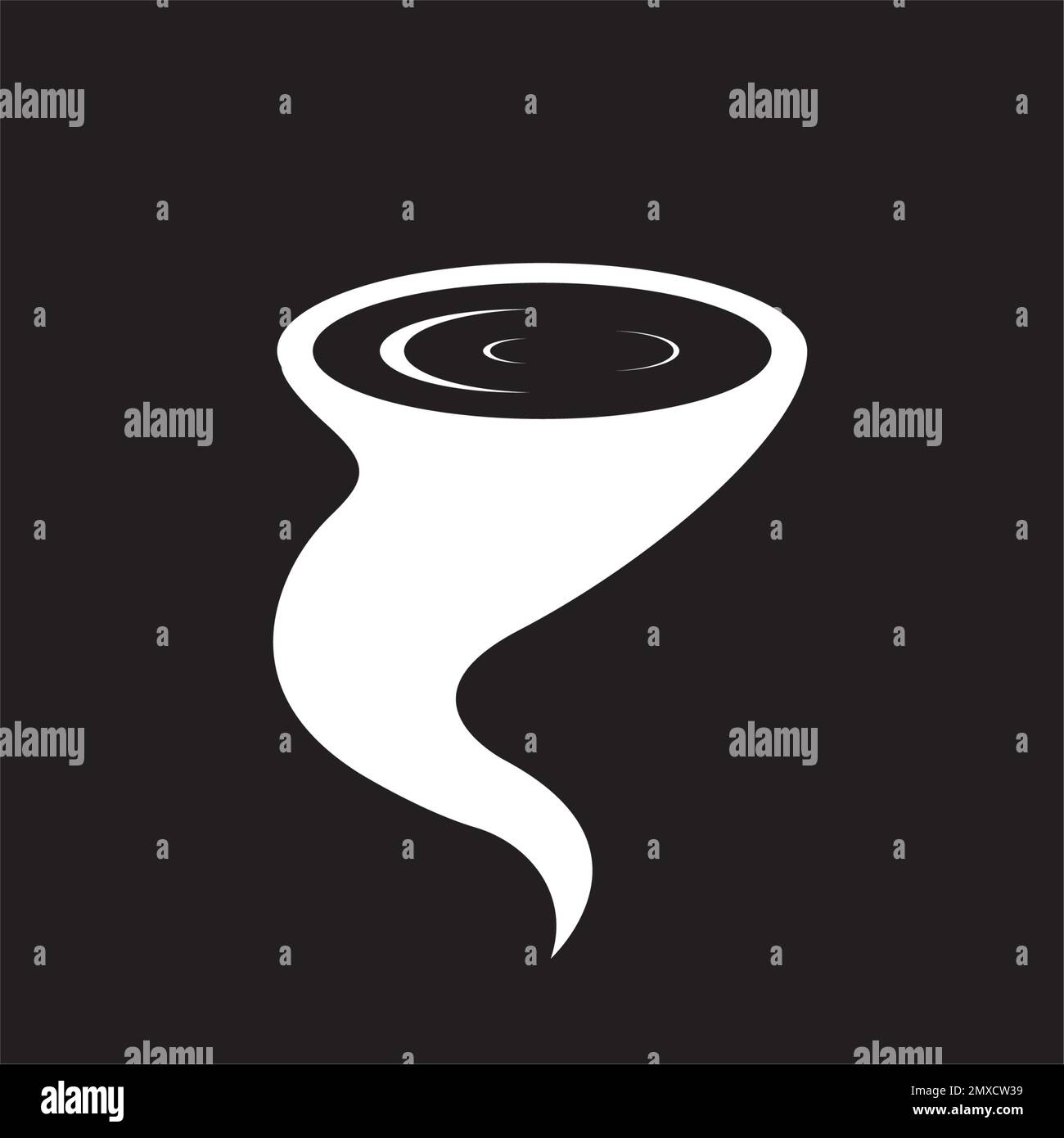 Tornado icon vector symbol design illustration Stock Vector Image & Art ...