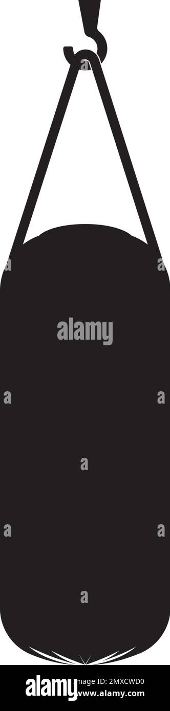 Vector illustration punching bag icon Stock Vector Image & Art - Alamy