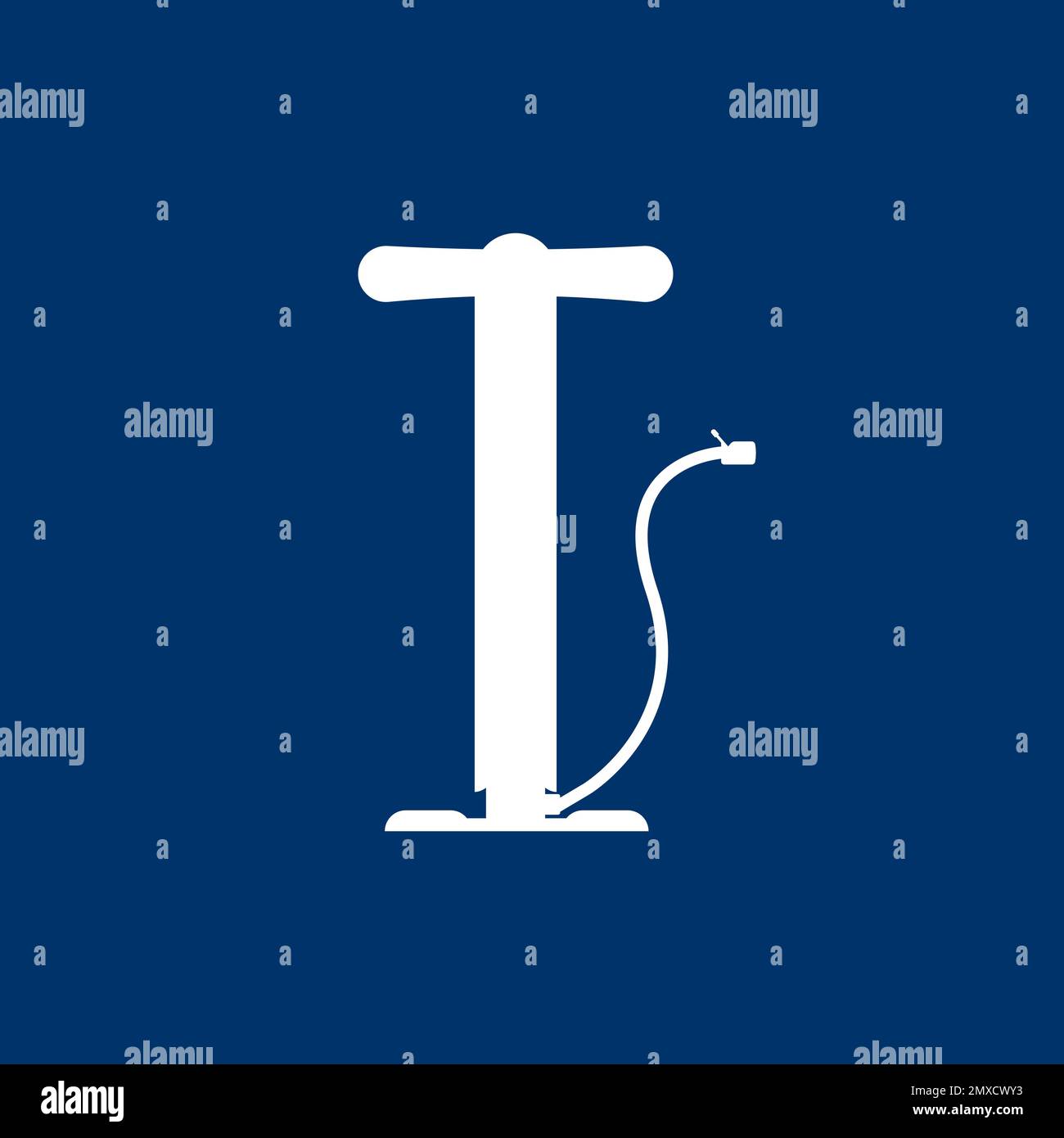 bicycle air pump icon vector illustration design template Stock Vector ...