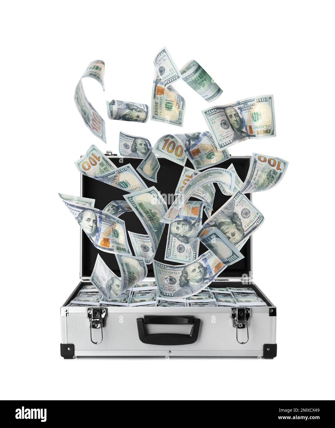 Briefcase full american dollars money hi-res stock photography and ...