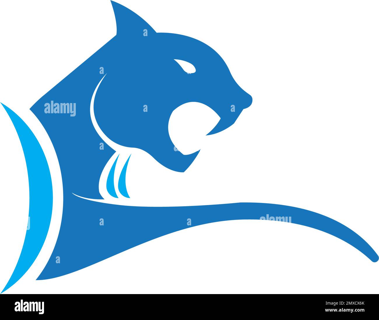 Tiger mascot running Stock Vector Images - Alamy