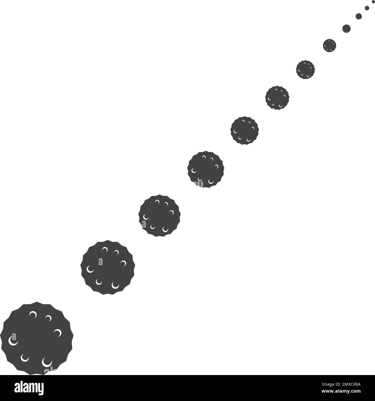 Meteor logo vector illustration symbol design Stock Vector Image & Art ...