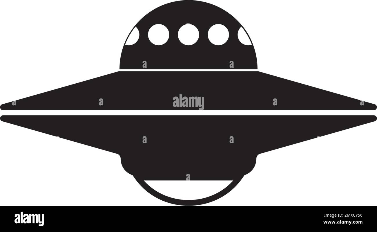 UFO vector icon illustration design template Stock Vector Image & Art ...