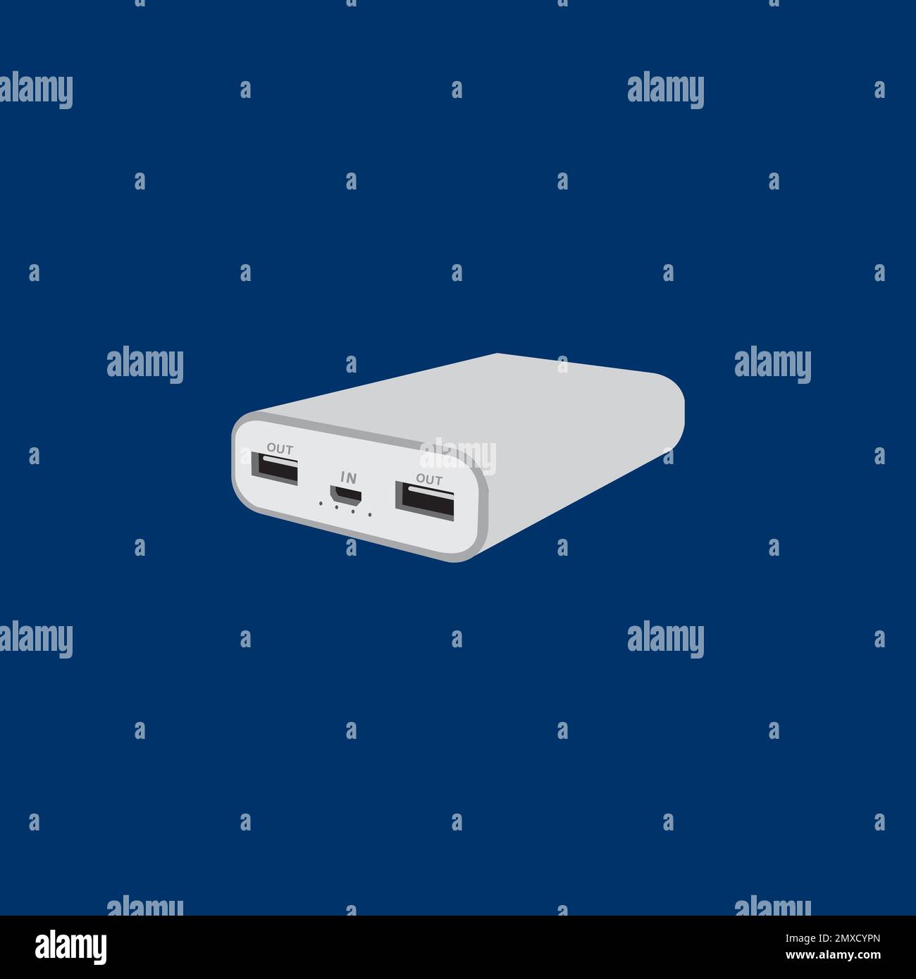 Power bank icon vector illustration logo design Stock Vector Image ...