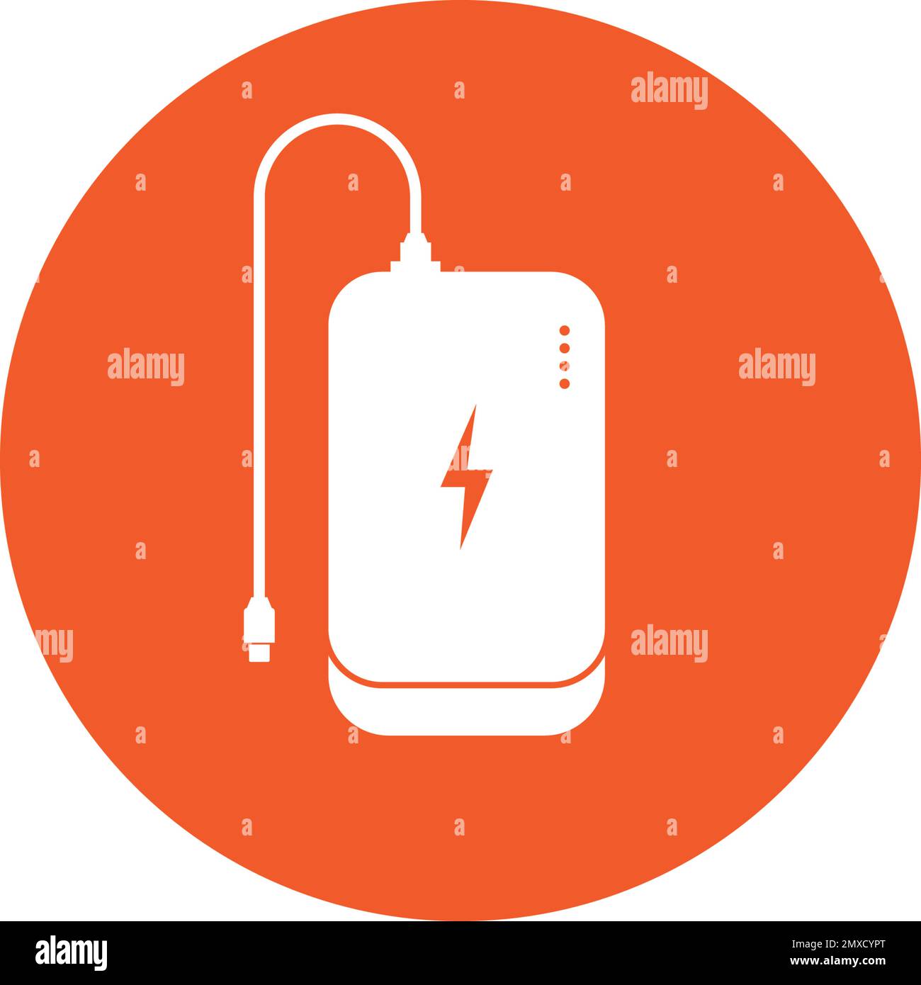 Power bank icon vector illustration logo design Stock Vector Image ...