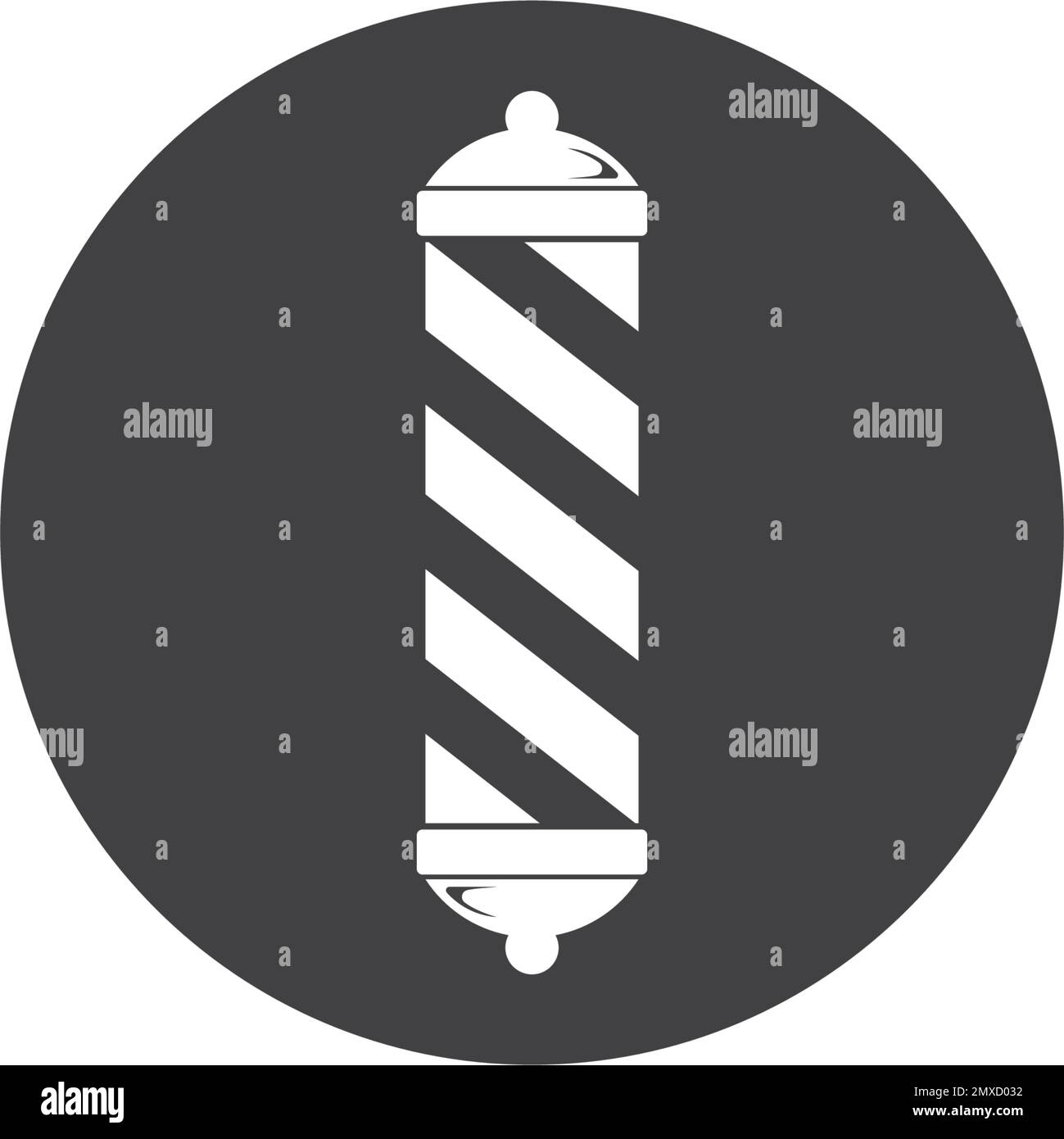 Classic retro barbershop logo hi-res stock photography and images - Alamy