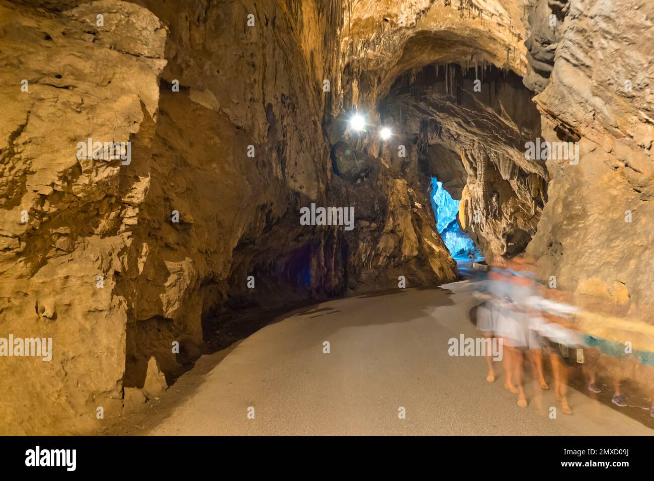 La Cuevona, Road Natural Karst Cave, National Heritage Site, Spanish ...
