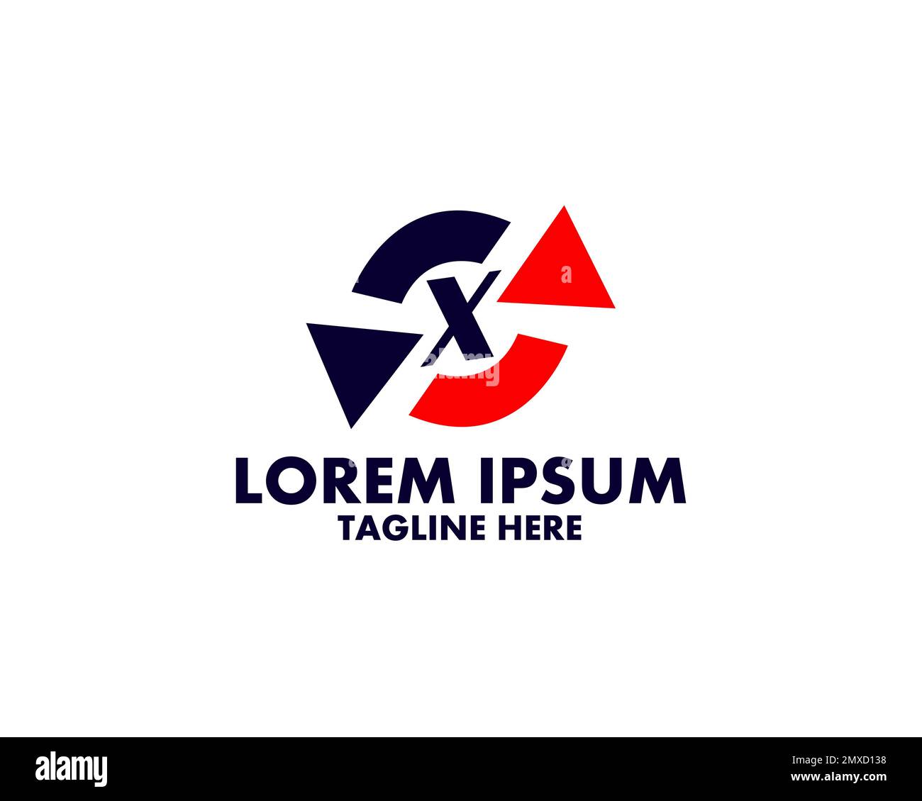 X blue logo Cut Out Stock Images & Pictures - Alamy