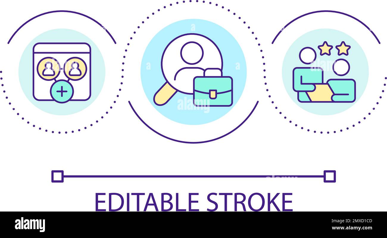 Hiring process Cut Out Stock Images & Pictures - Alamy