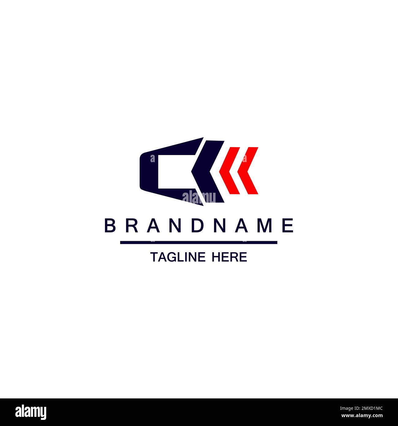 Initial C Arrow Logo, letter C with with arrow inside, Usable for ...