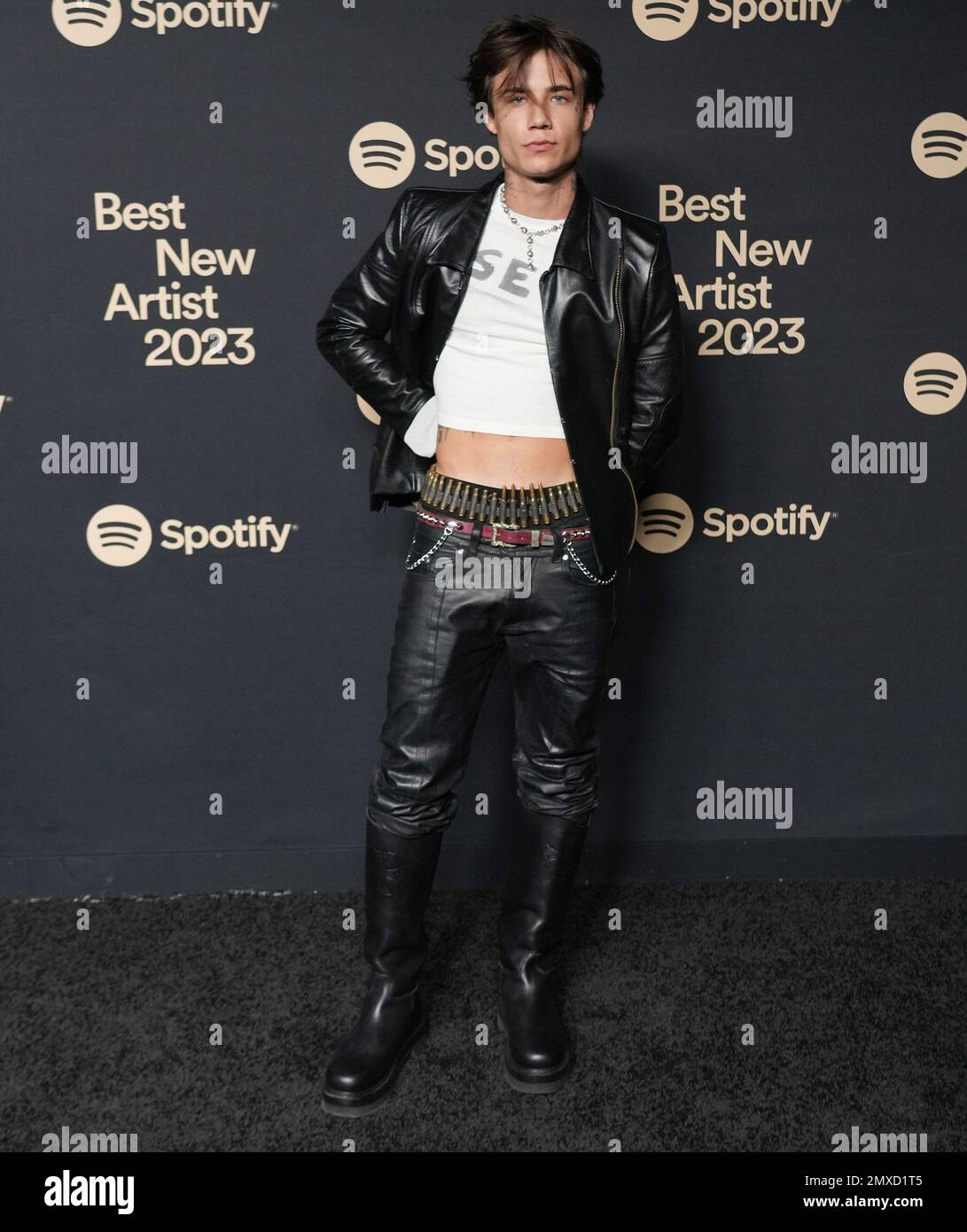 Los Angeles, USA. 02nd Feb, 2023. Jxdn arrives at the Spotify's 2023 ...