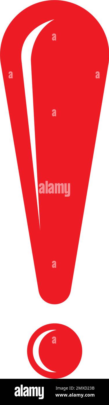 Exclamation mark symbol icon for web Cut Out Stock Images & Pictures ...