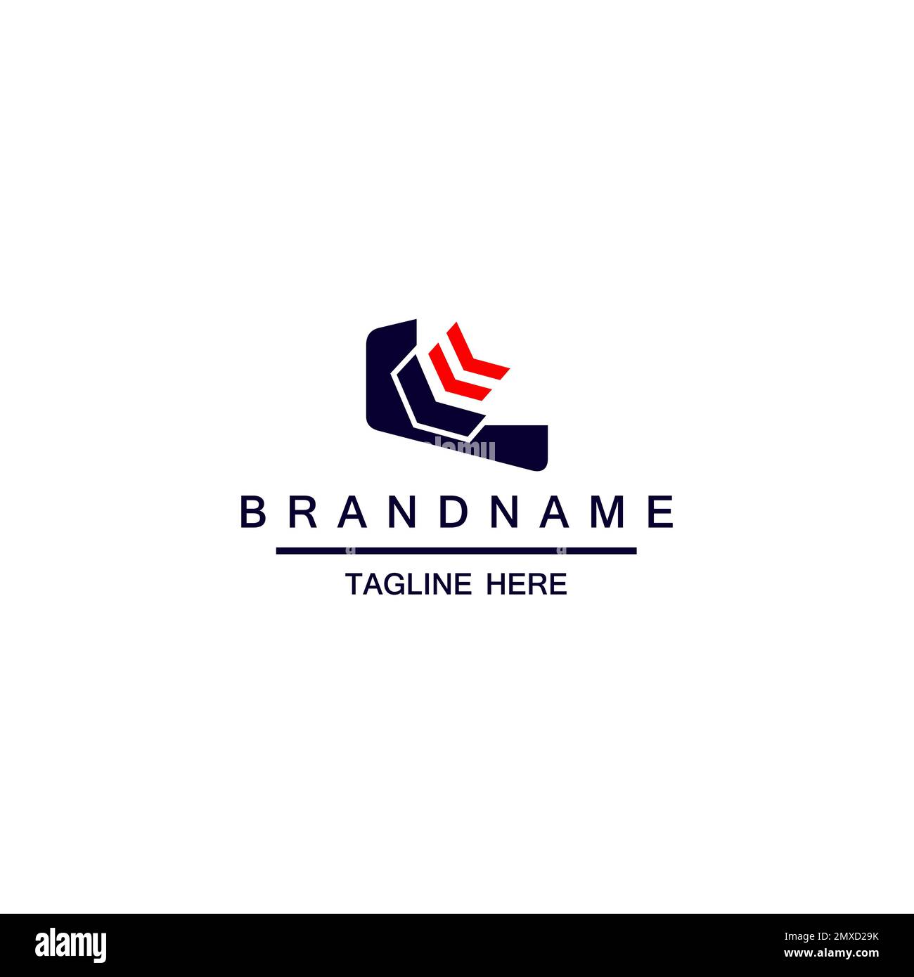 Letter L Three Arrow Logo Design Template Element Stock Vector Image ...