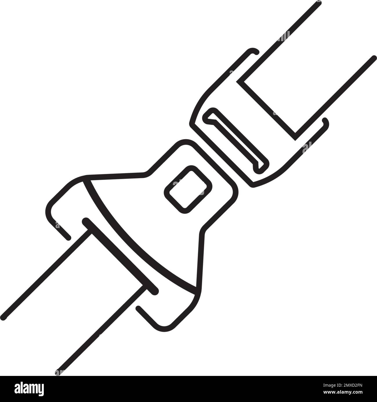 Seatbelt icon vector illustration logo design Stock Vector Image & Art ...