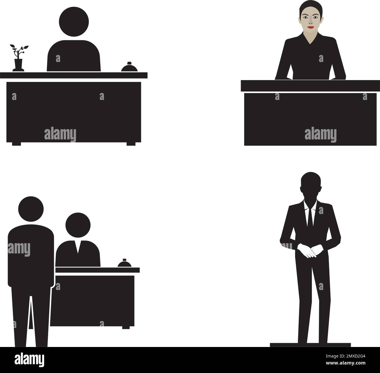 Reception logo Stock Vector Images - Alamy