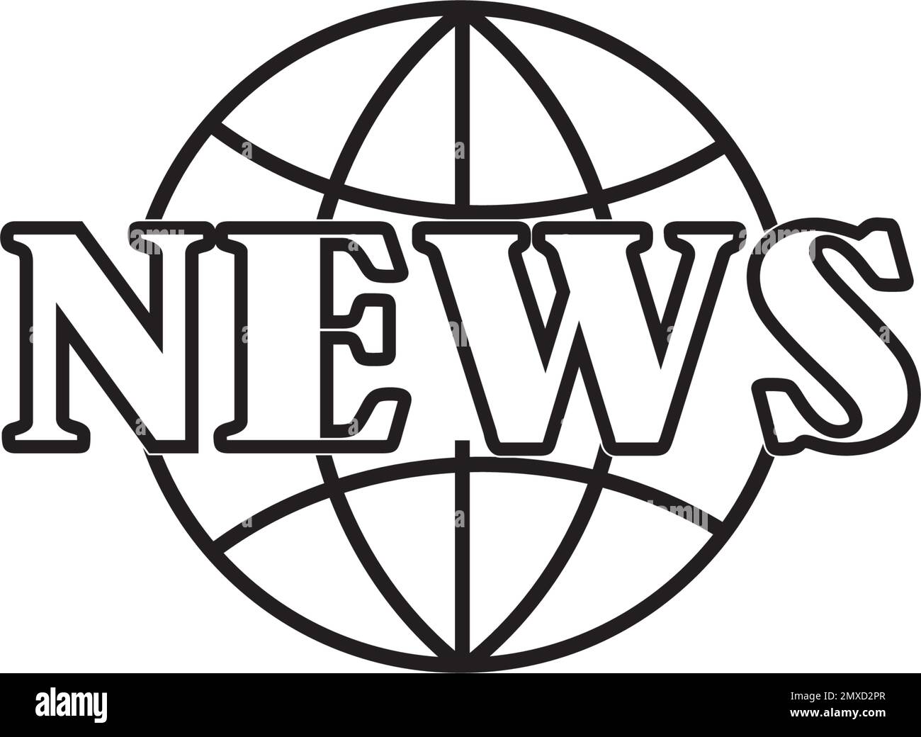 News logo Black and White Stock Photos & Images - Alamy