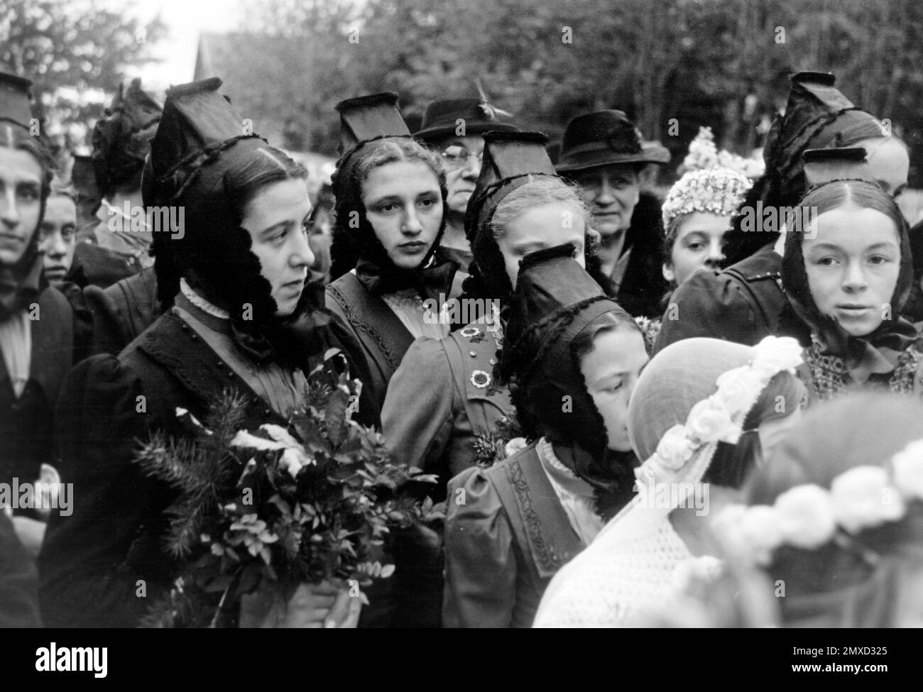 Prozession im Schwarzwald zum Todestag des heiligen Benedikt, 1938 ...
