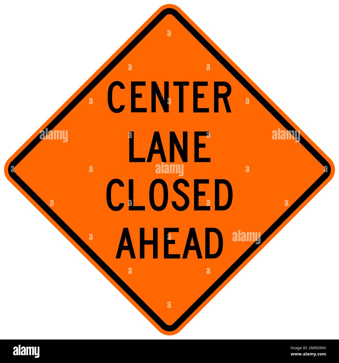 Lane 3 closed hi-res stock photography and images - Alamy
