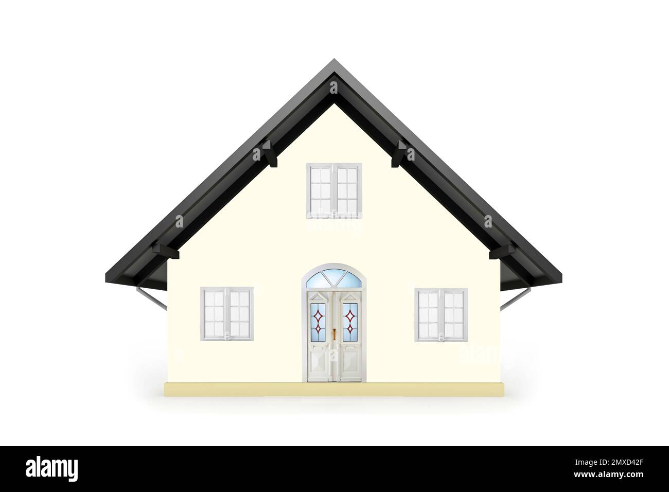 Detached single family Cut Out Stock Images & Pictures - Alamy