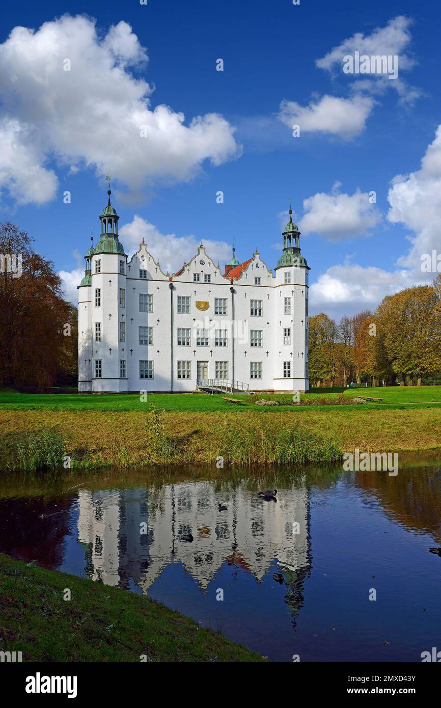 Ahrensburg Palace, Germany, Schleswig-Holstein, Ahrensburg Stock Photo ...