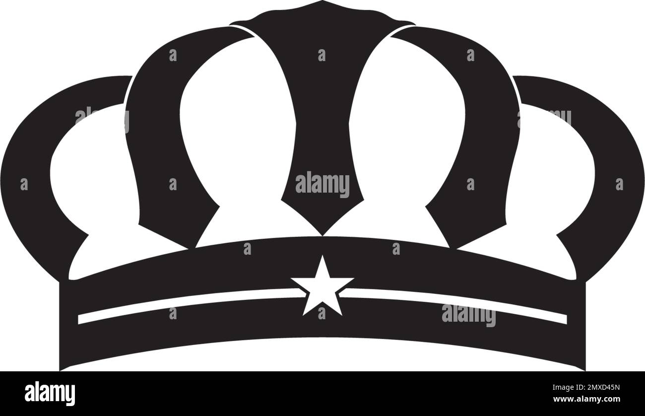 Crown Logo vector design illustration template background Stock Vector ...