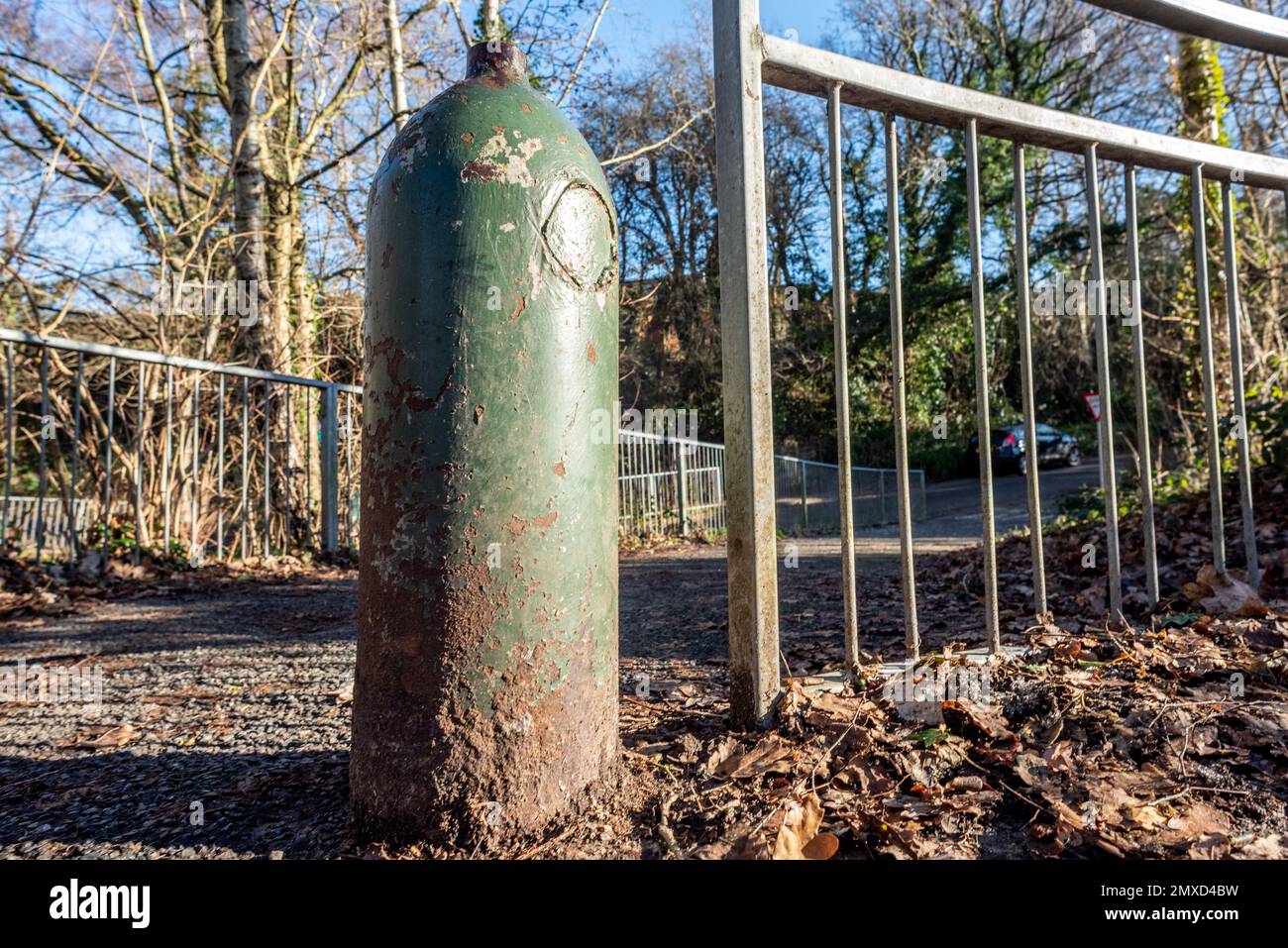 Heathfield, January 18th 2023: One of the few remaining natural gas ...