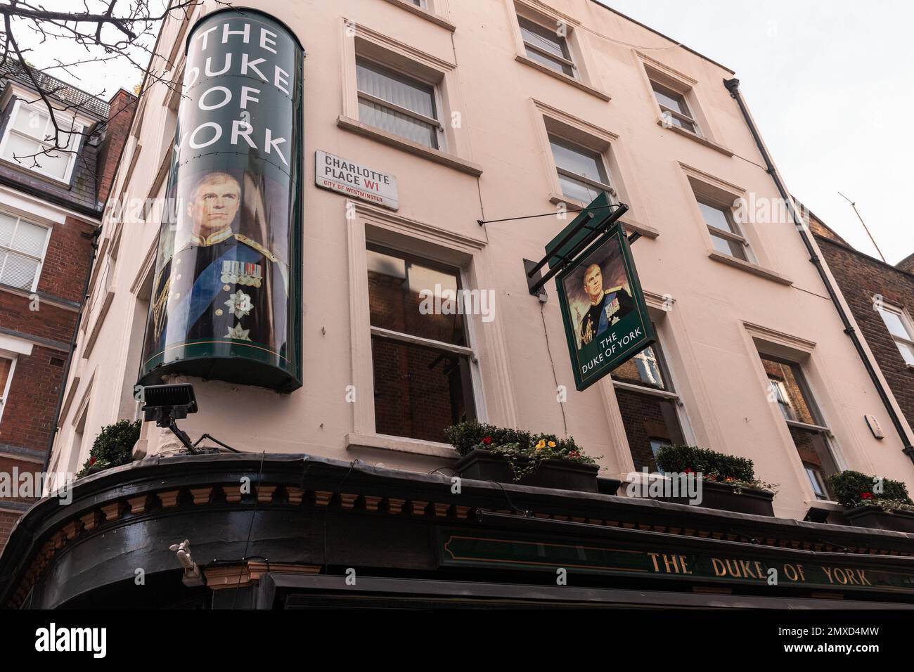 London, UK. 30th January, 2023. A general view of the signage for the ...