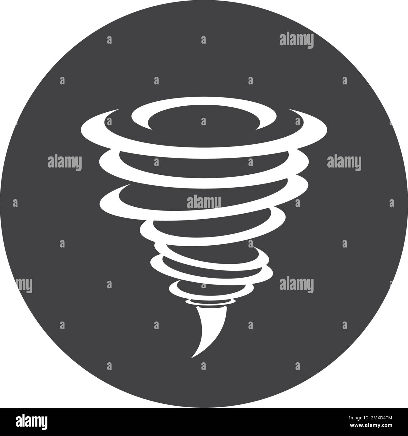 Tornado icon vector symbol design illustration Stock Vector Image & Art ...