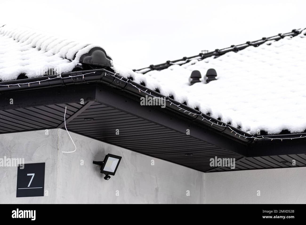 Pvc soffit hi-res stock photography and images - Alamy