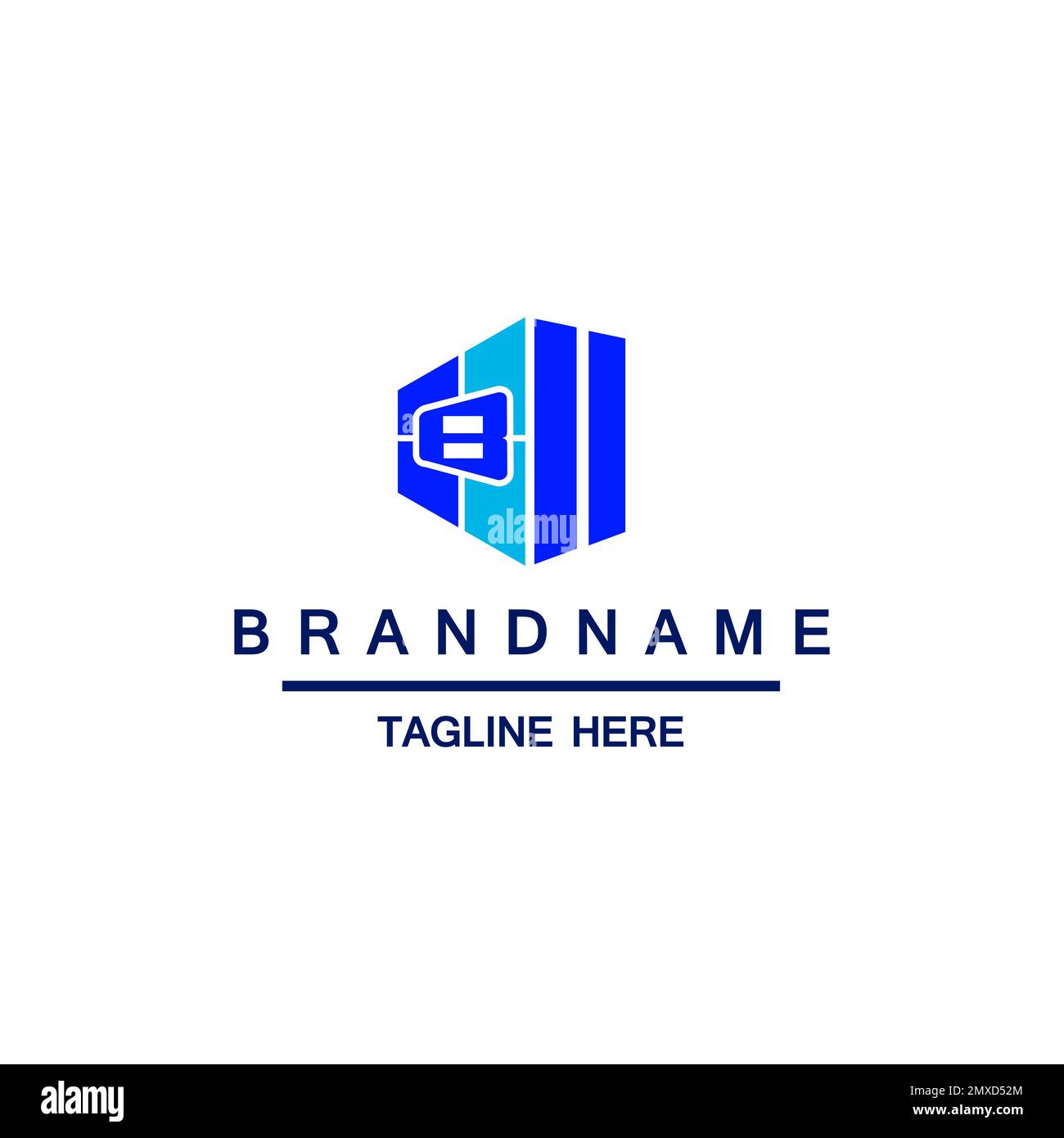 B window logo design vector template Stock Vector Image & Art - Alamy