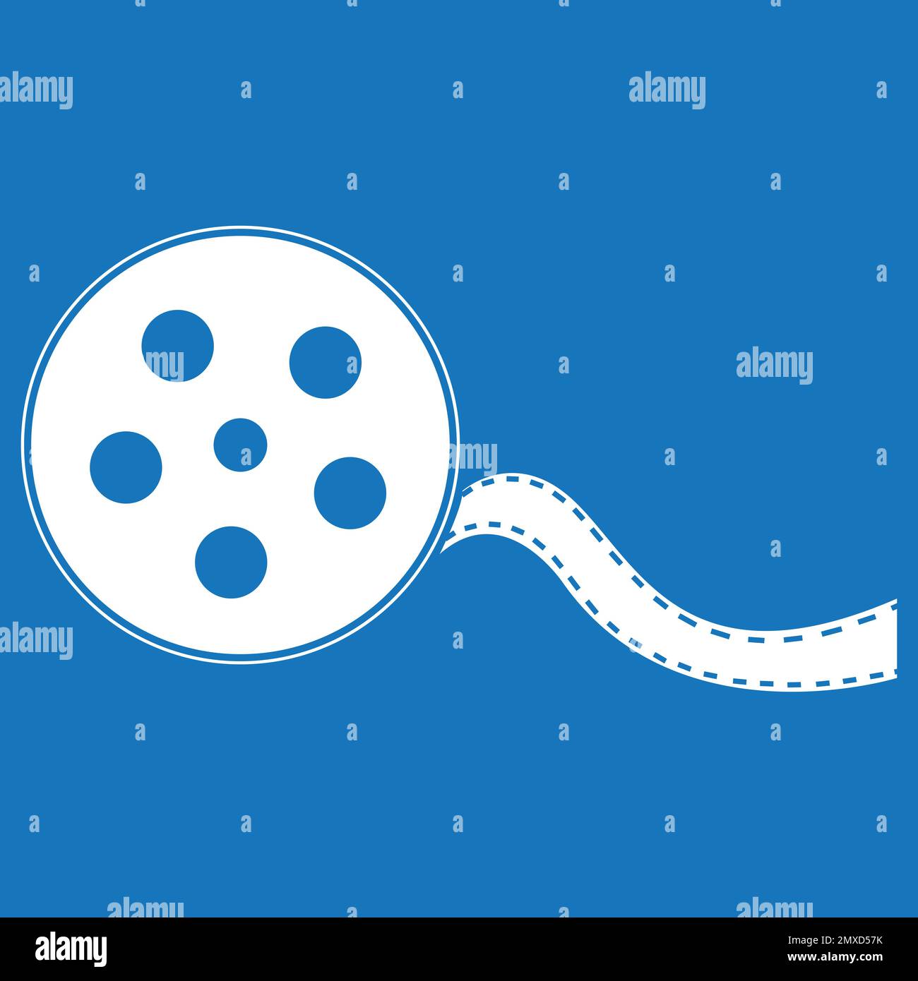 Filmstrip icon hi-res stock photography and images - Alamy