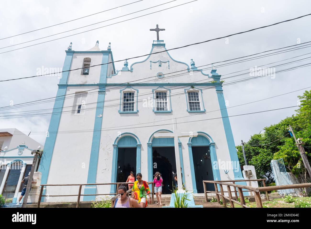 Cairu, Bahia, Brazil - January 19, 2023: View of the Nossa Senhora da ...