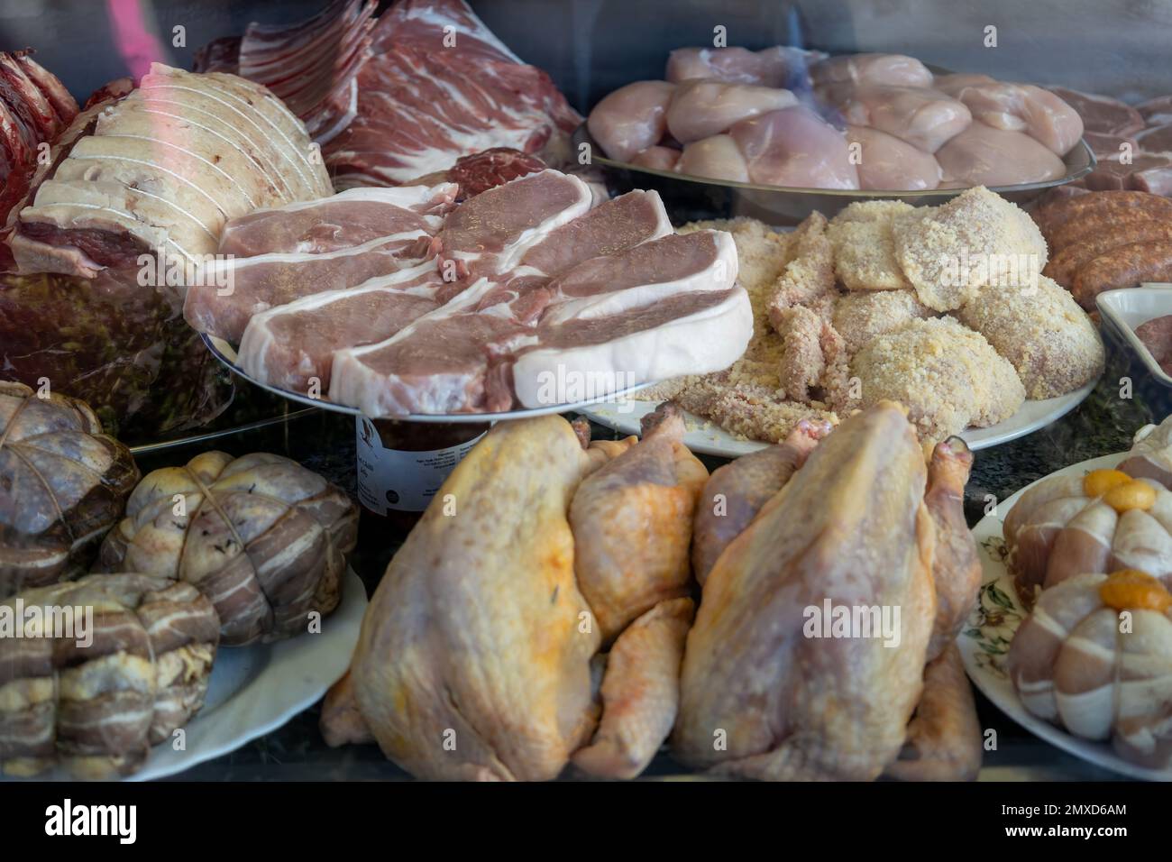 Various meat cuts hi-res stock photography and images - Alamy