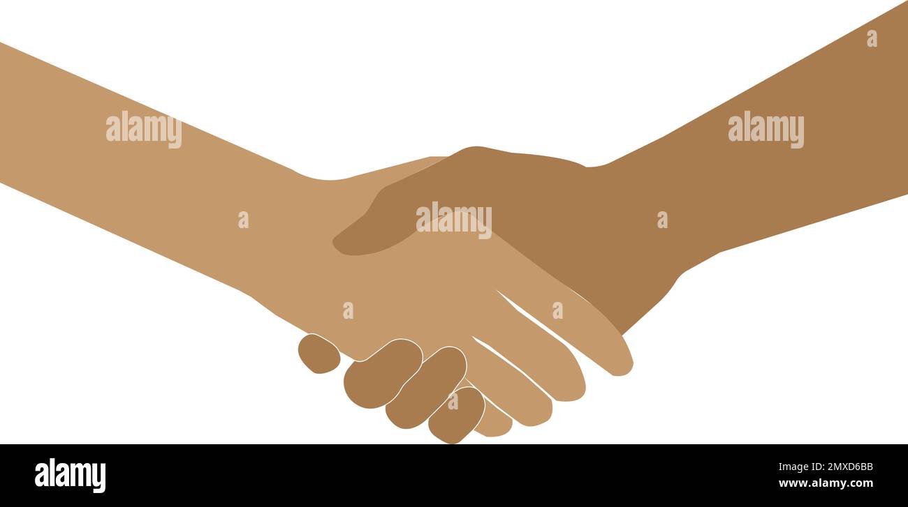 Hand shake logo vector illustration symbol design Stock Vector Image ...