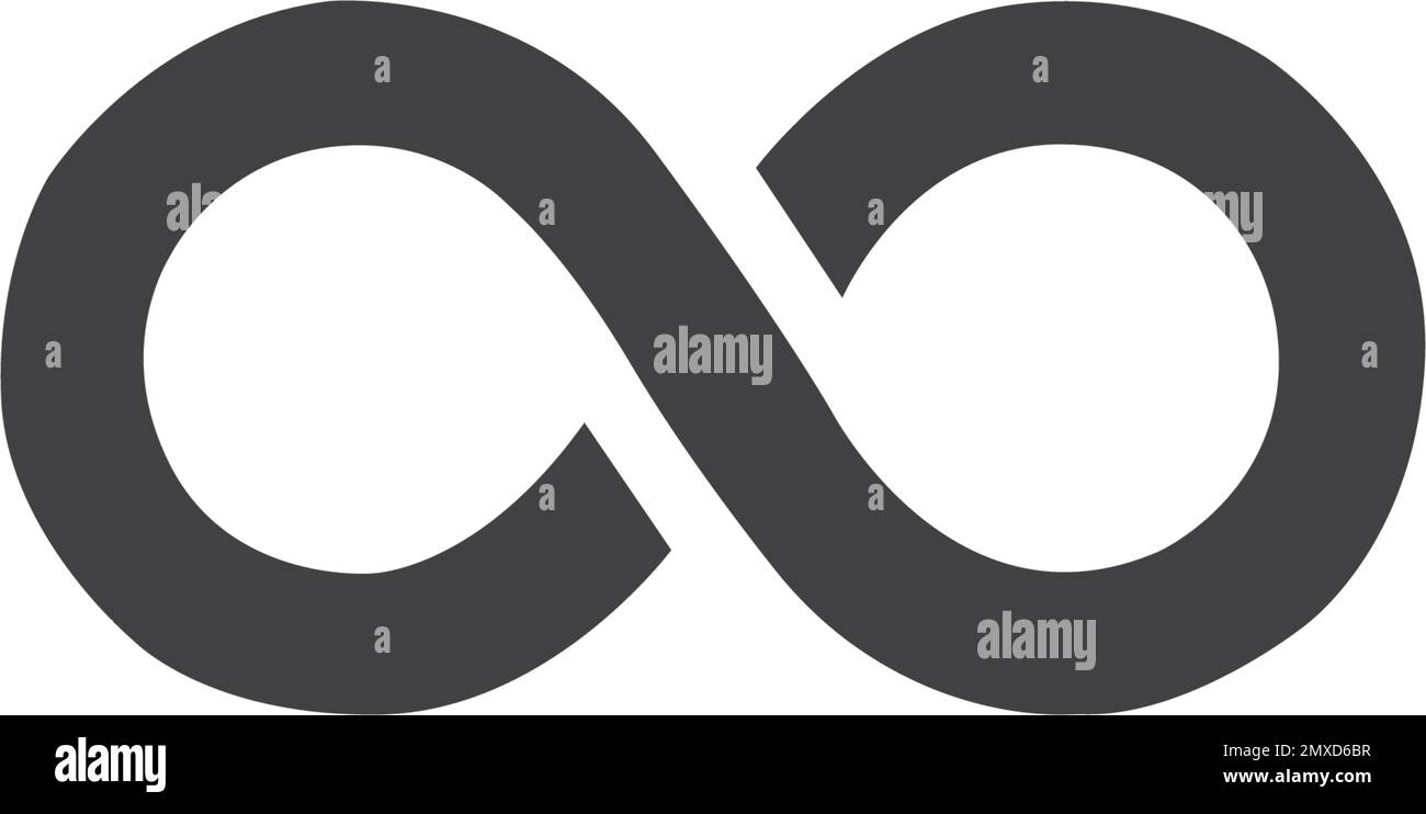 infinity icon vector illustration symbol design Stock Vector Image ...