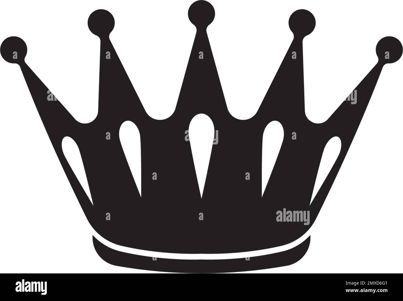 Crown Logo vector design illustration template background Stock Vector ...