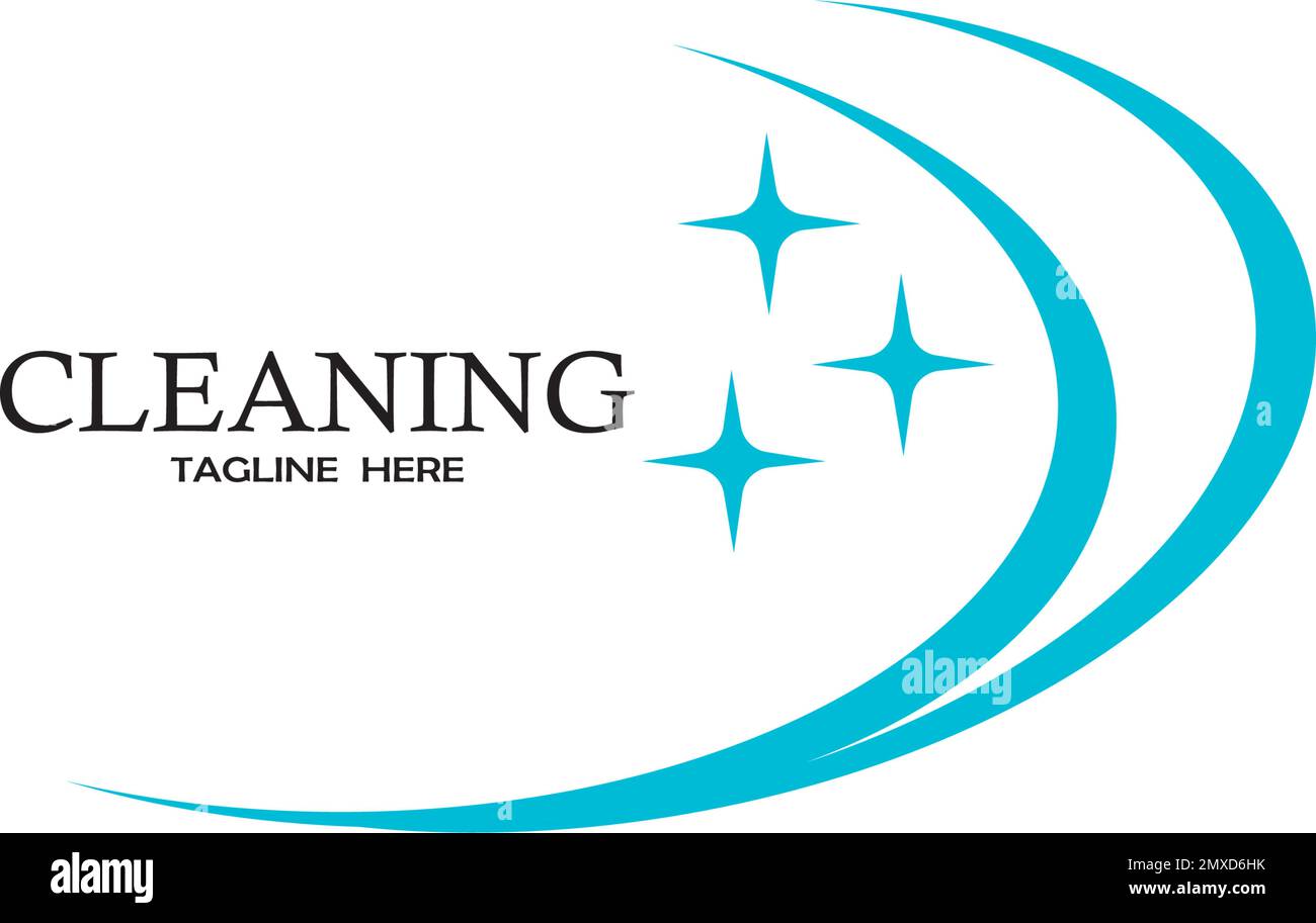 Cleaning logo vector illustration icon design template Stock Vector ...