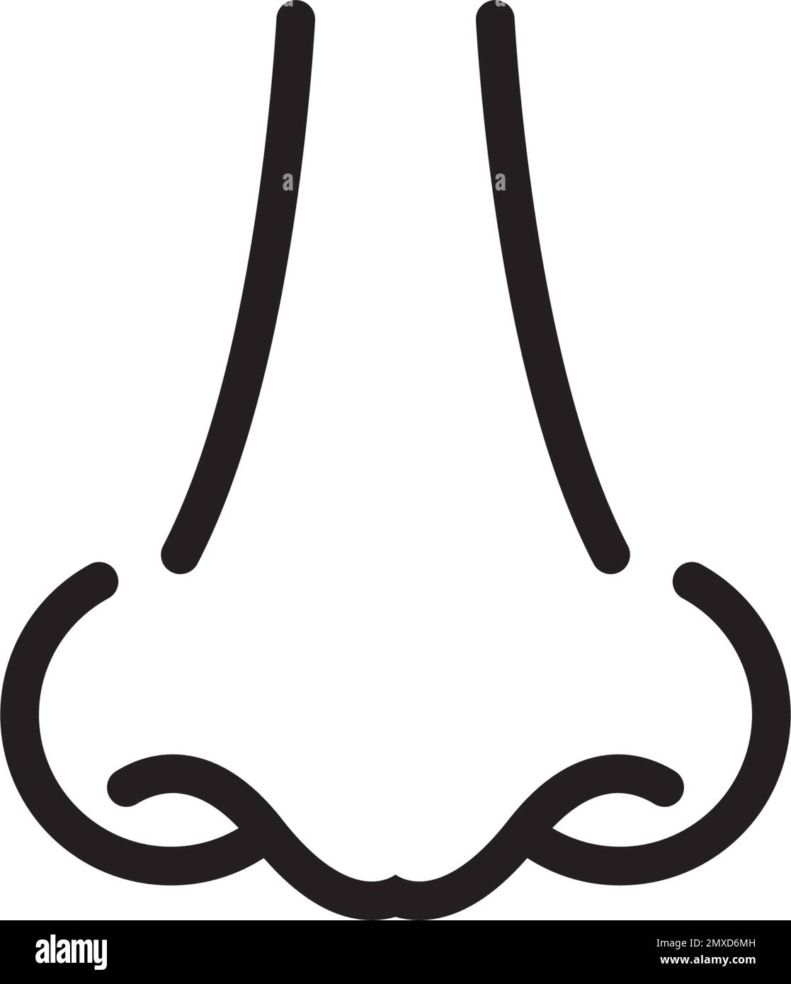 Lips sense icon outline Stock Vector Images - Alamy