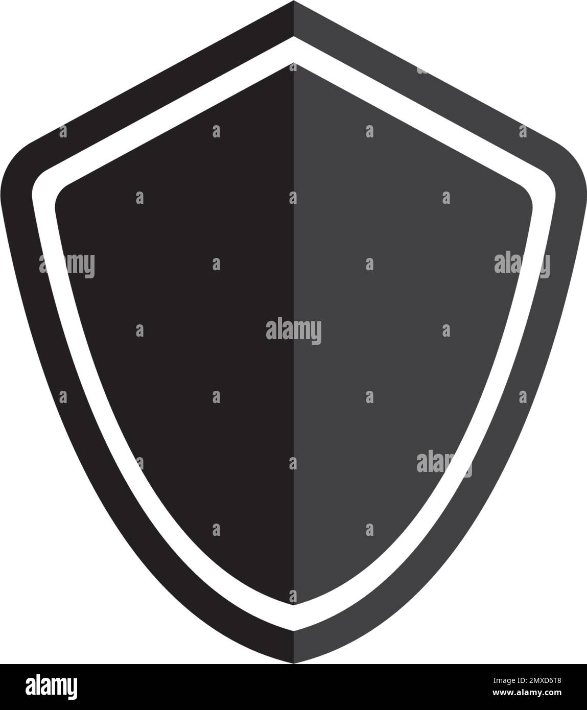 shield icon vector logo design Stock Vector Image & Art - Alamy