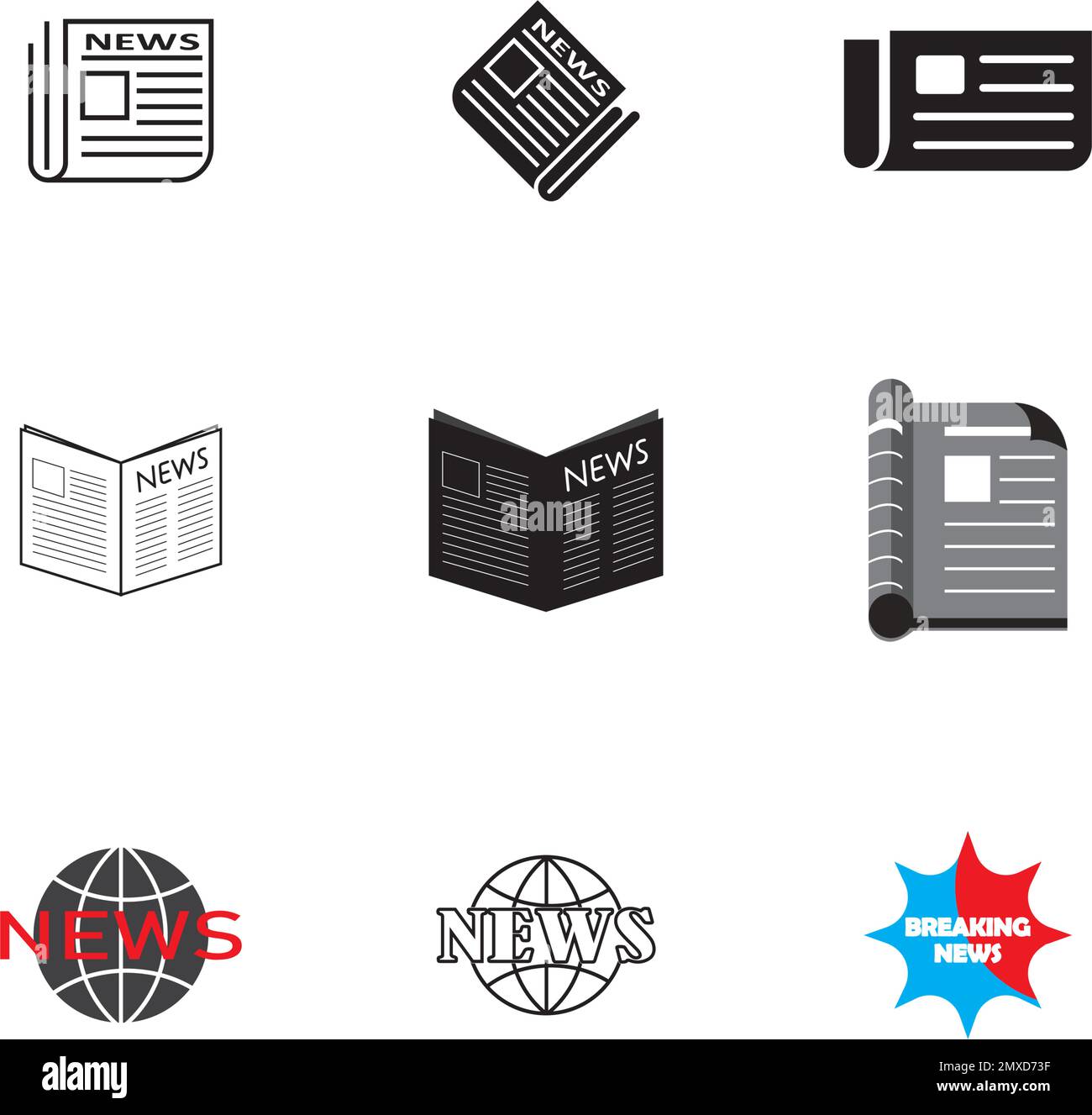 News of the world newspaper vector vectors hi-res stock photography and ...