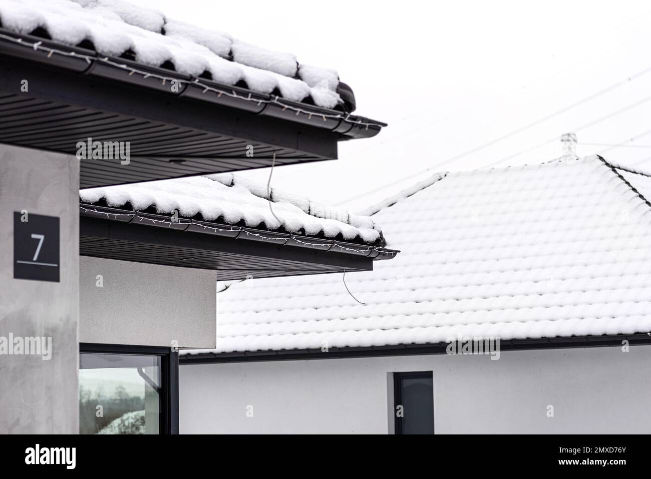 Pvc soffit hi-res stock photography and images - Alamy