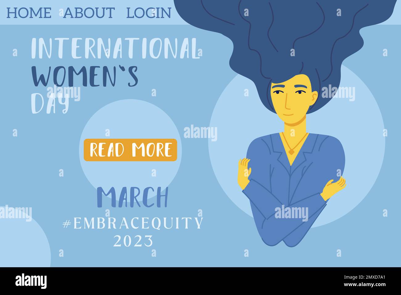 Embrace equity woman embrace yourself 2023 web page landing template ... Embrace equity woman embrace yourself 2023 web page landing template ...