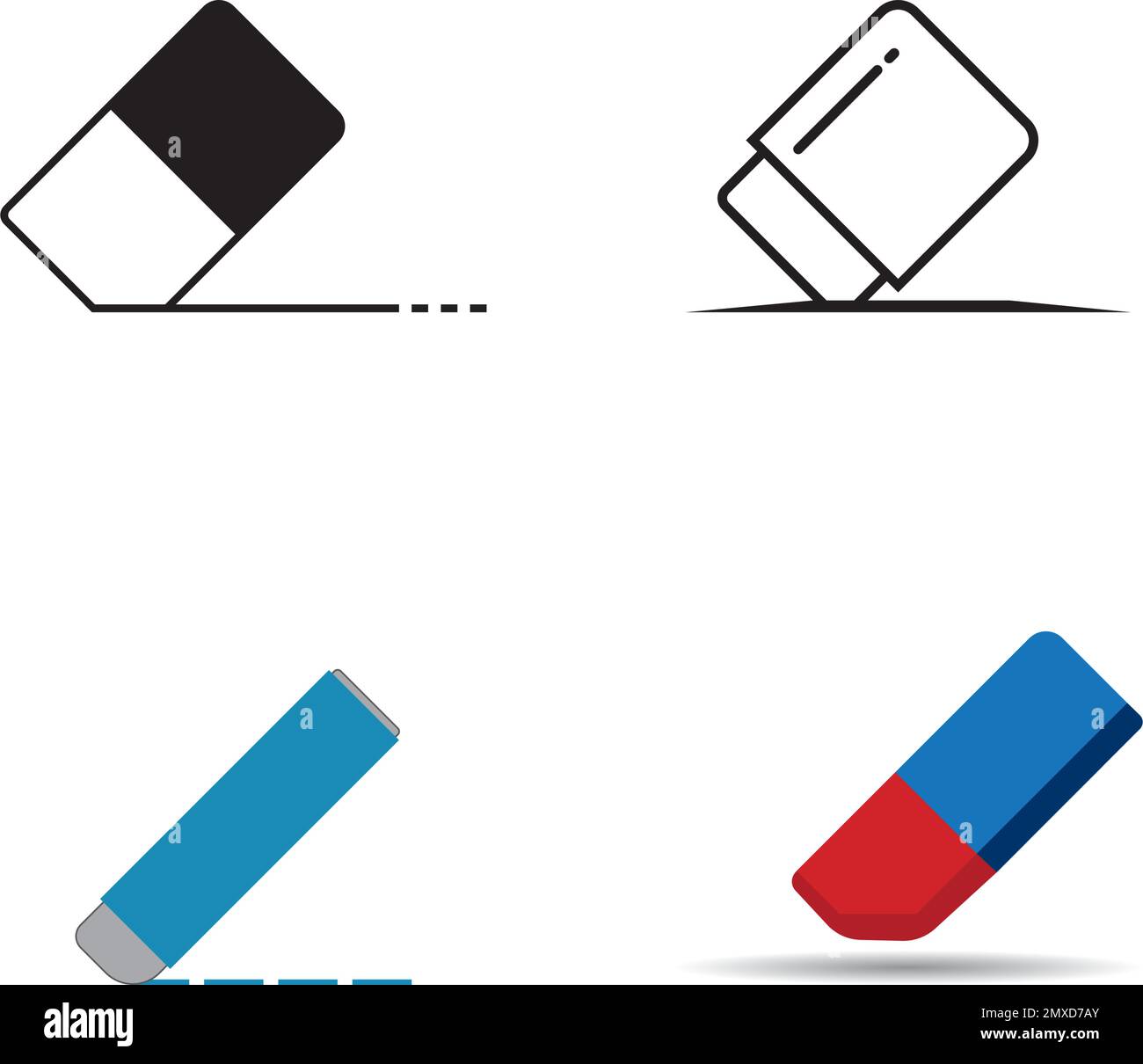 Eraser icon vector illustration symbol design Stock Vector Image & Art ...