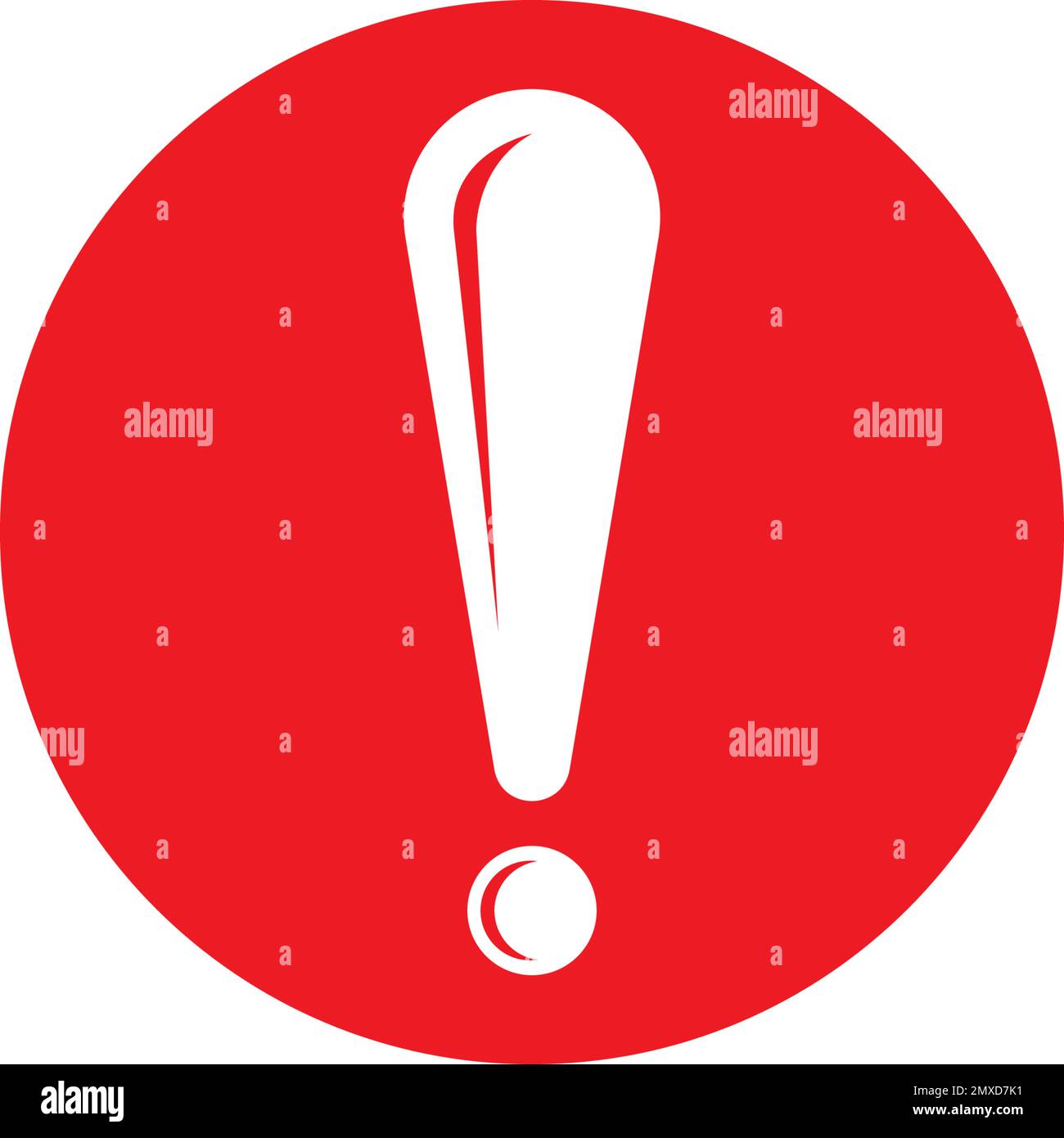 Exclamation mark symbol icon for web hi-res stock photography and ...