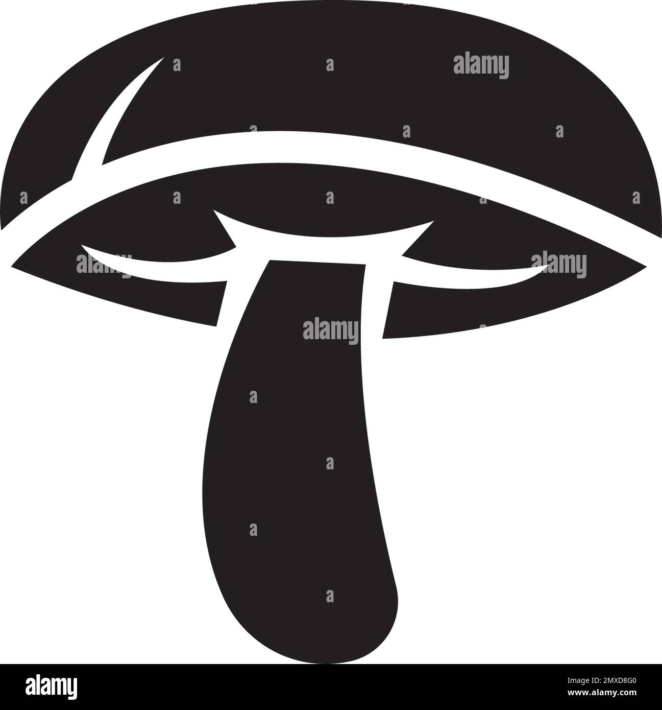 mushroom icon illustration isolated vector sign symbol Stock Vector ...