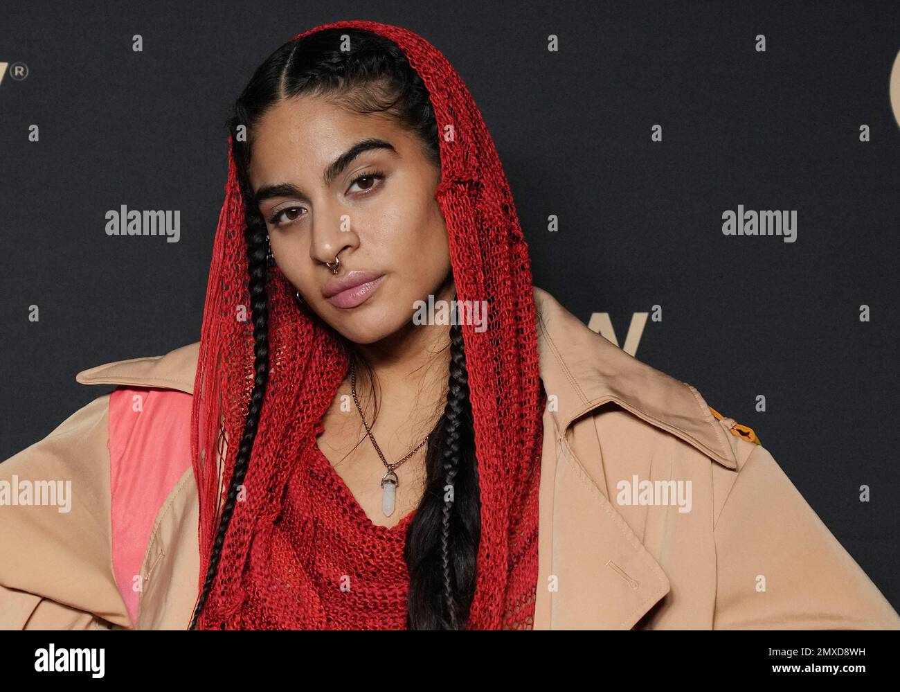 West Hollywood, CA, February 2, 2023. Jessie Reyez arrives at the Spotify's 2023 Best New Artist ...